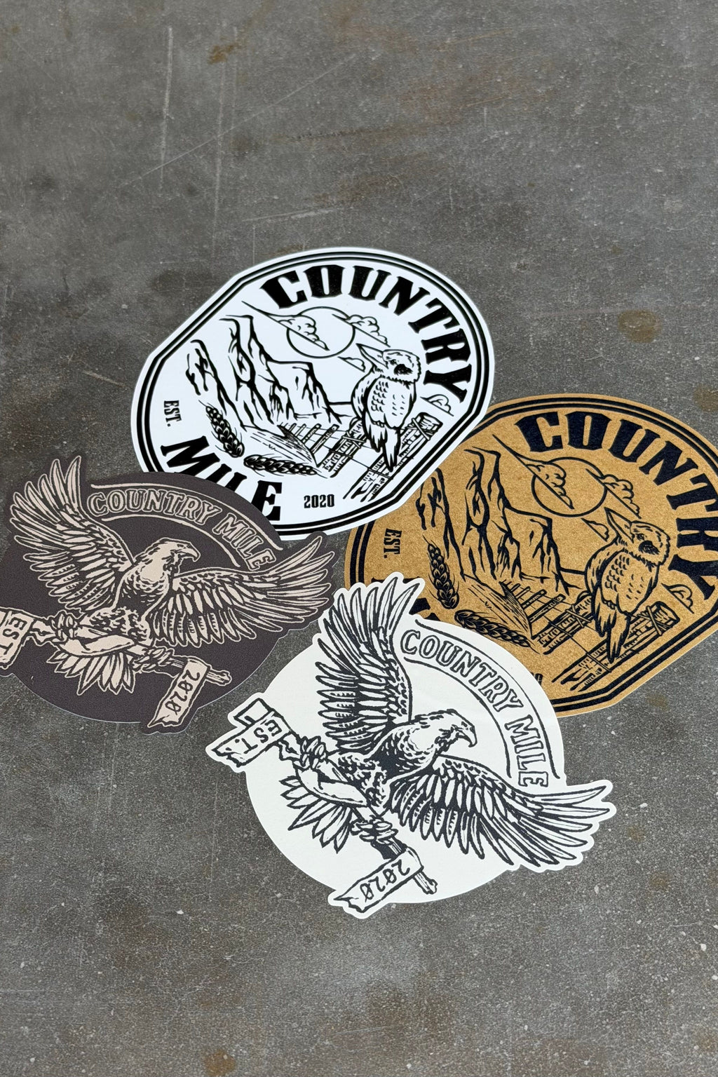 CM Stickers – Country Mile